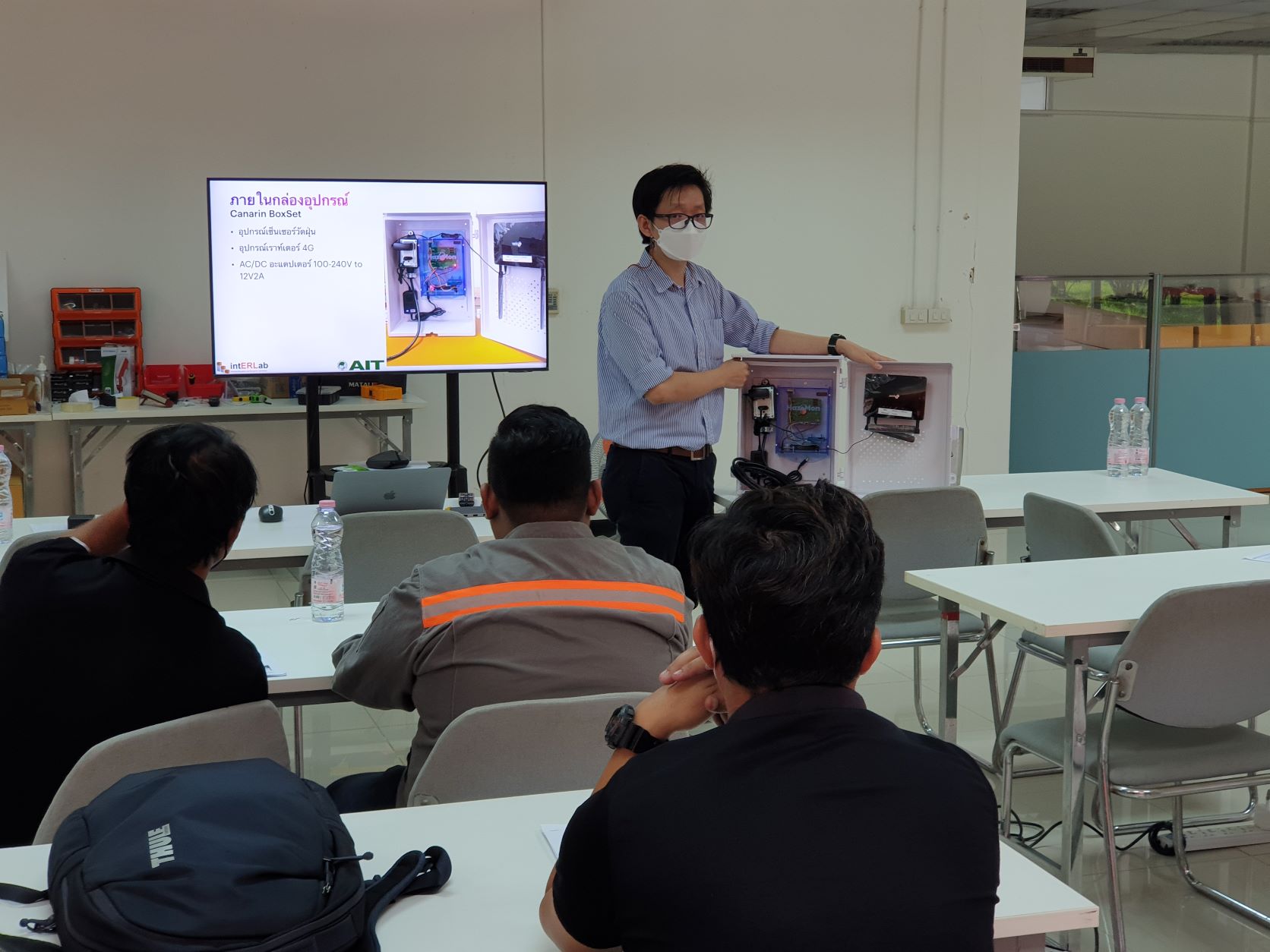 intERLab holds training workshop for participants from Sithiphorn ...